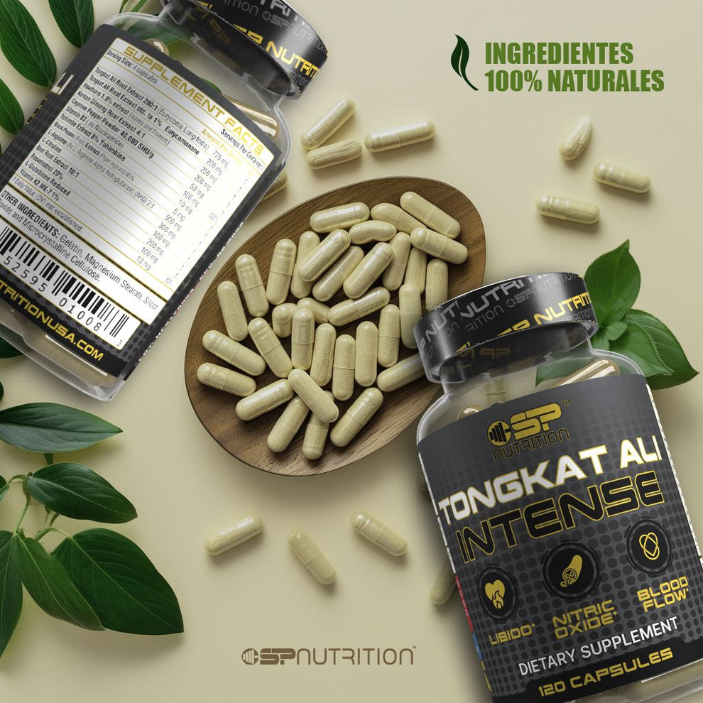 TONGKAT ALI INTENSE for Men (Longjack) Eurycoma Longifolia, 120 Capsul ...