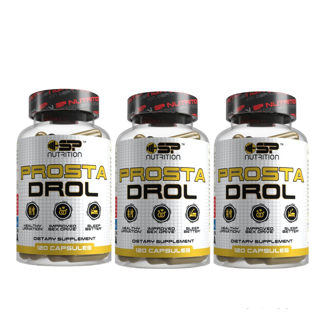 PROSTA DROL Triple Kit Prostate supplement for men, Reduces trips to t – SP NUTRITION USA